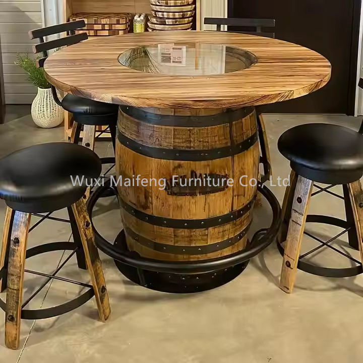DISEP-022 Wooden Dining Bar Table – Wuxi Maifeng Furniture Co., Ltd.