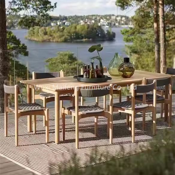 DISEP-103 Wooden Dining Outdoor Table – Wuxi Maifeng Furniture Co., Ltd.