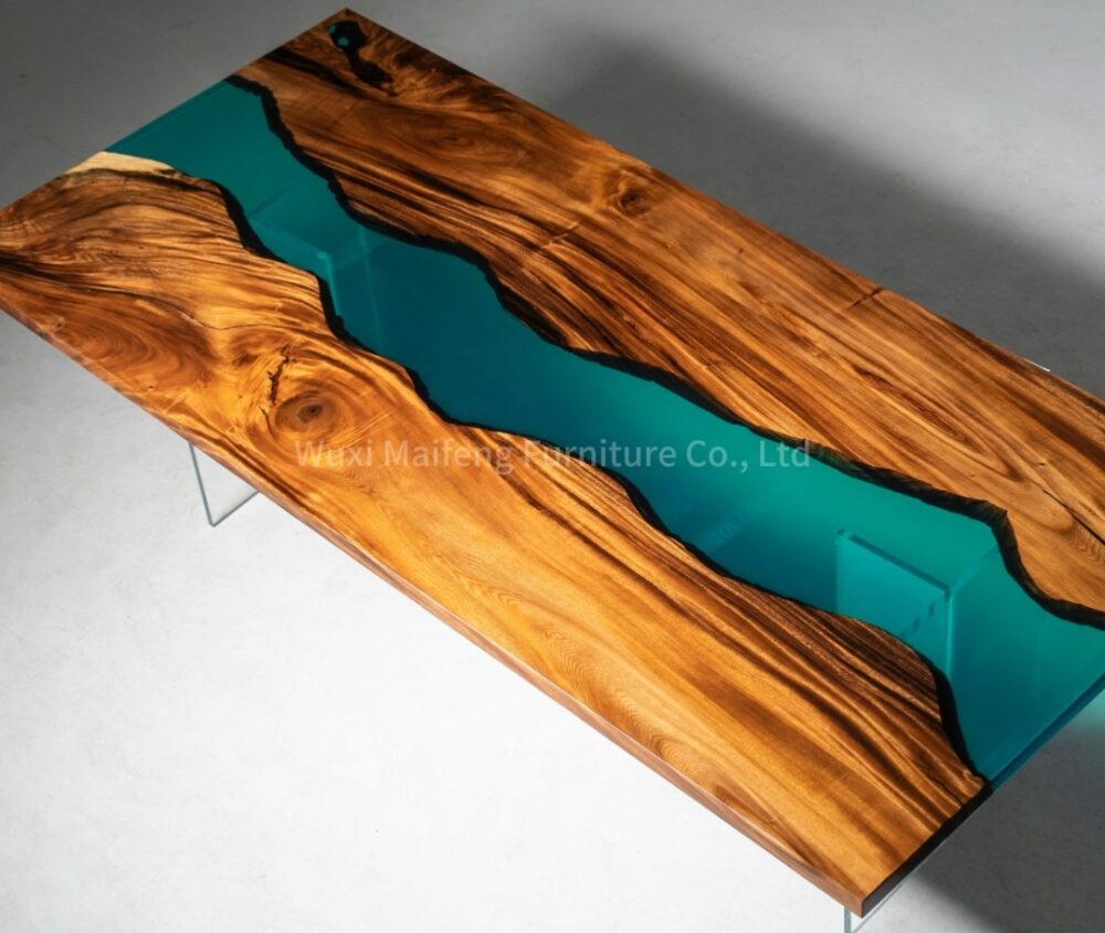 The Allure of Epoxy Resin Tables – Wuxi Maifeng Furniture Co., Ltd.
